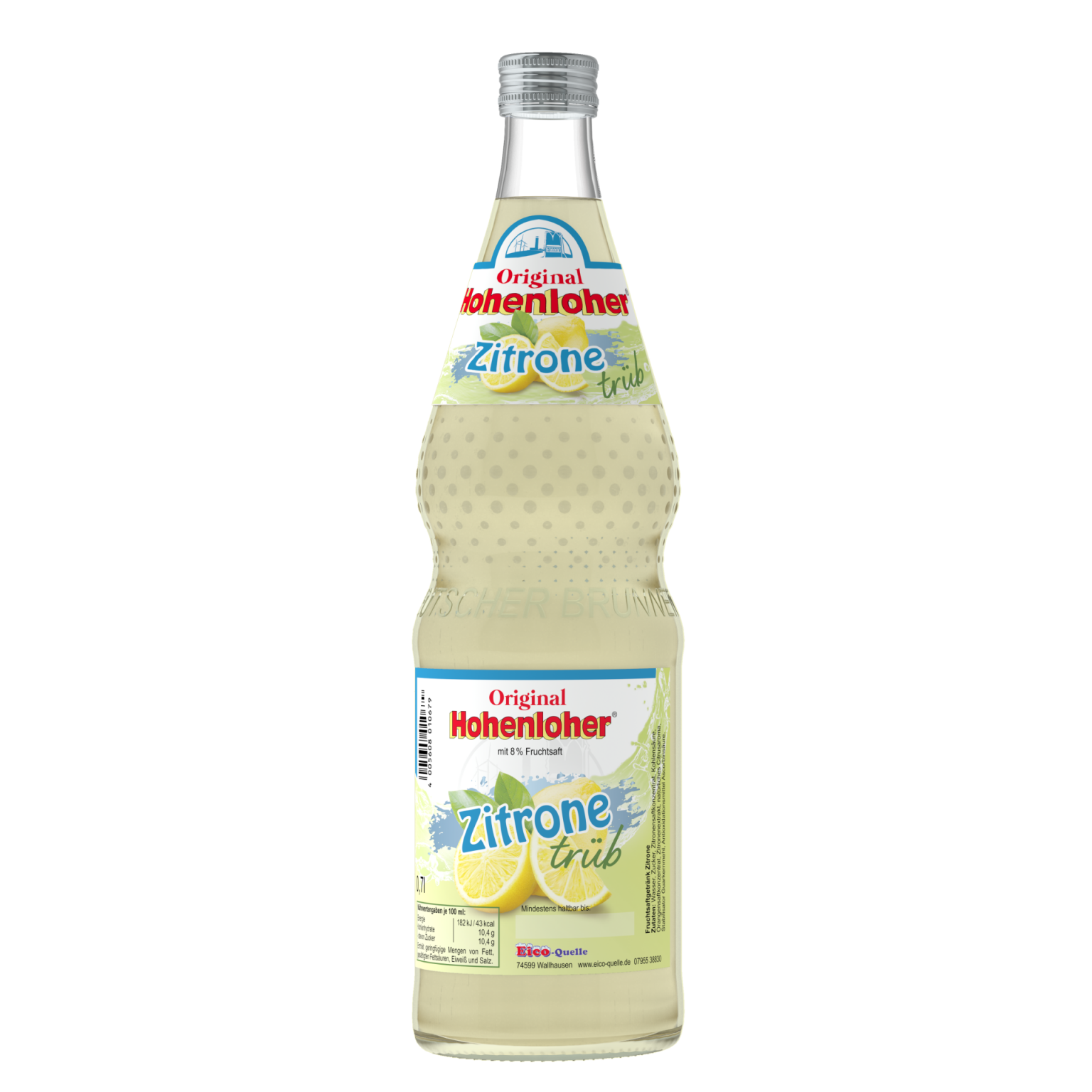 Original Hohenloher Zitrone trüb – Eico-Quelle